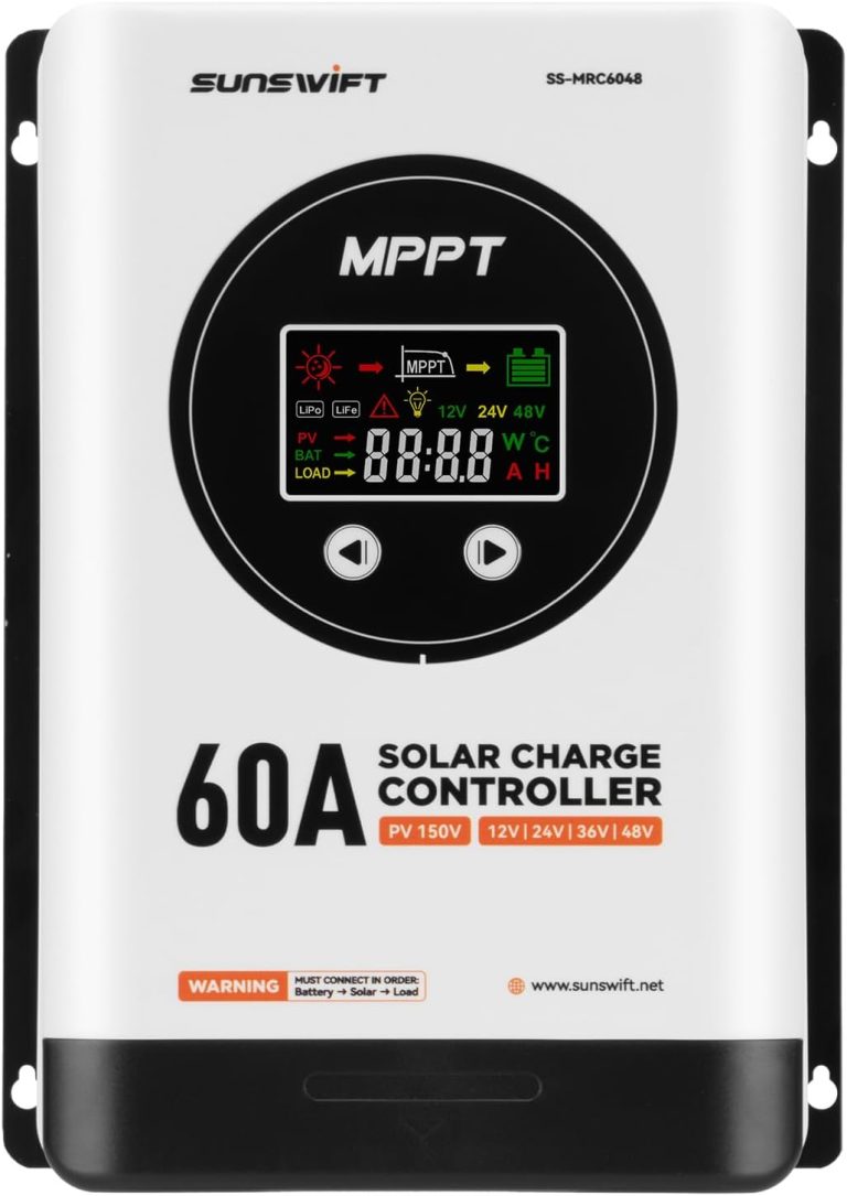 SunSwift 60A MPPT Solar Charge Controller Review: High-Efficiency 12V ...