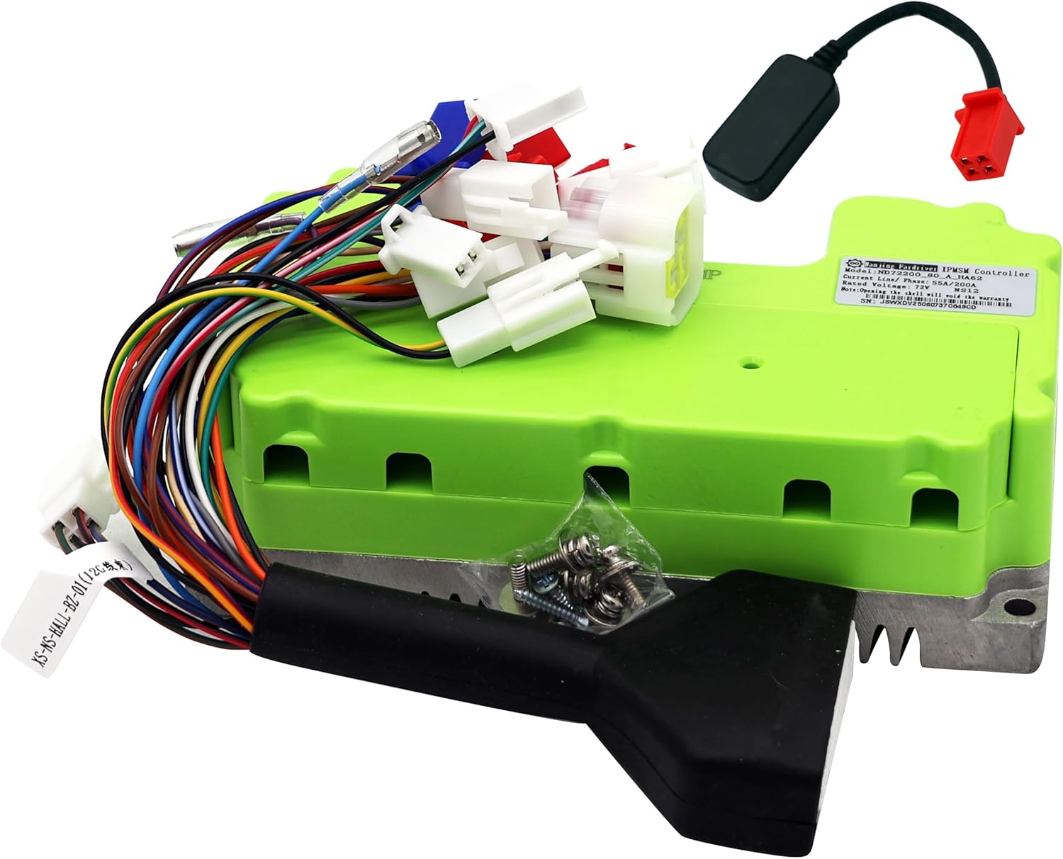 DKYS 72V Brushless DC Motor Sine Wave Silent BLDC Programmable E-Bike ...