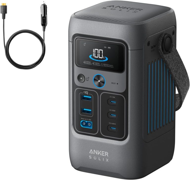 Anker SOLIX C200 DC Power Bank Station Review 192Wh 200W – Invicts Reviews