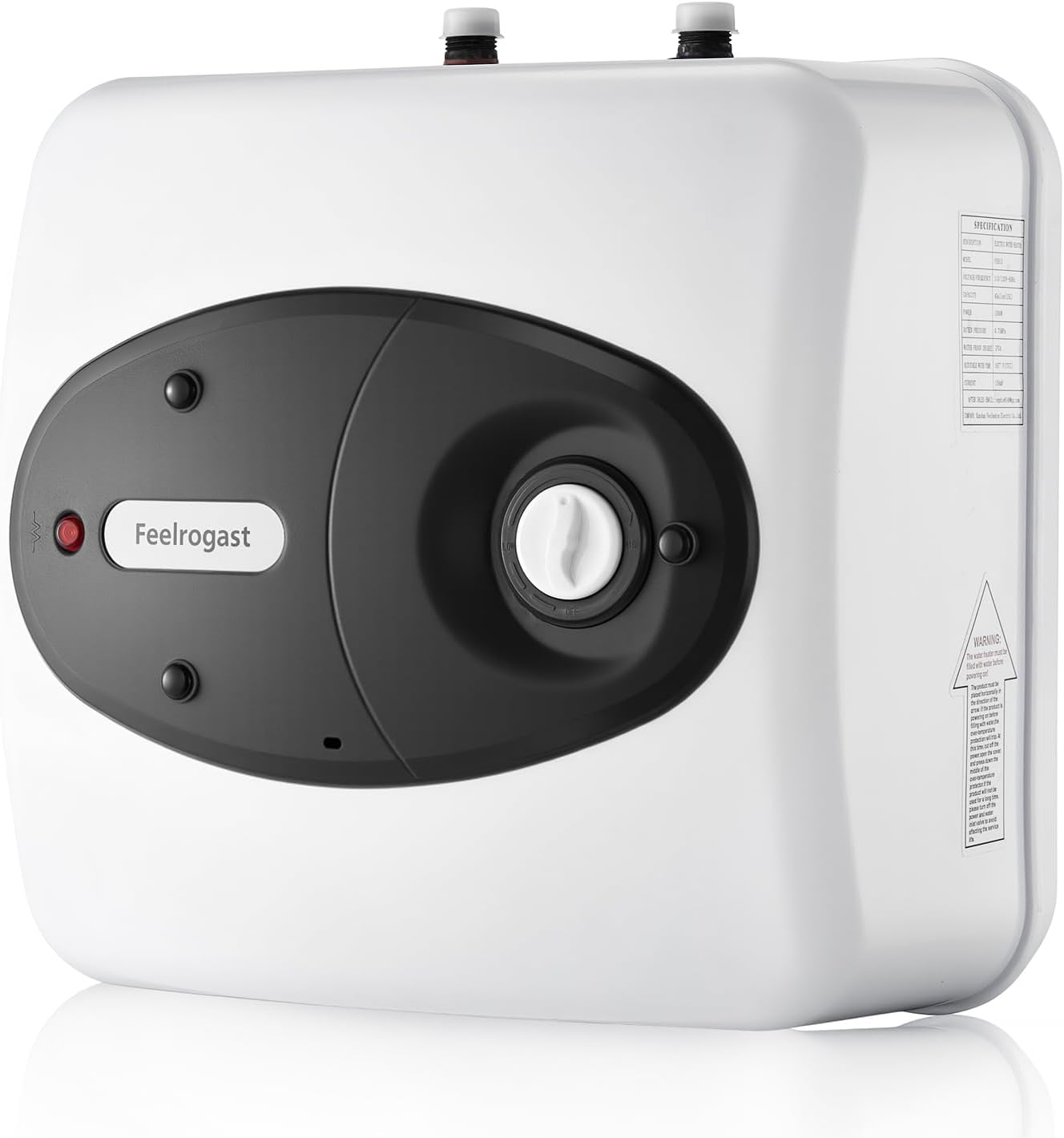Feelrogast 8 Gallon Electric Tank Water Heater Review 120V – Invicts ...