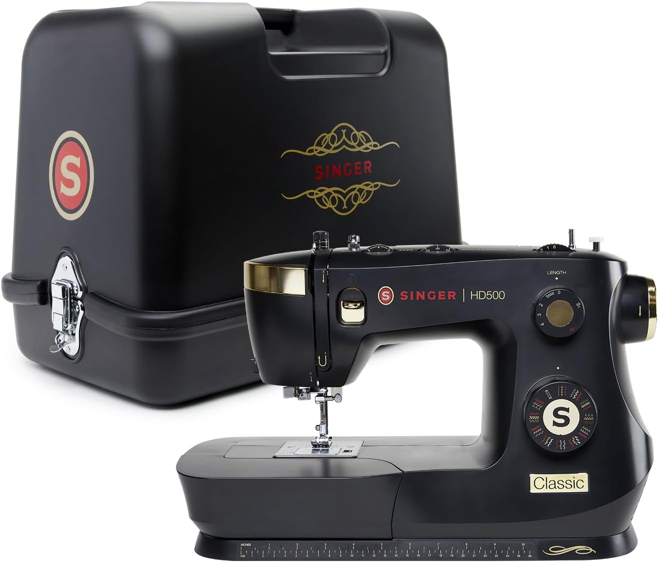 SINGER HD500 Super Bundle Review – Vintage Heavy Duty Sewing Machine ...