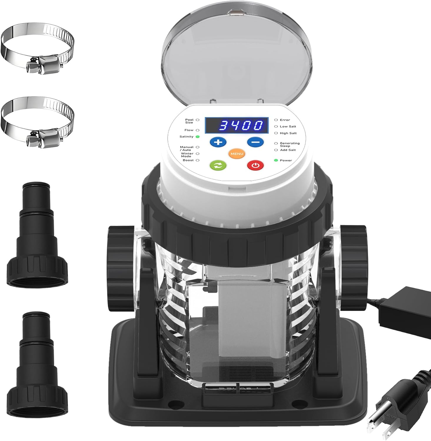 EverCrystal Salt Water Pool Chlorinator Review for Above Ground Pools ...