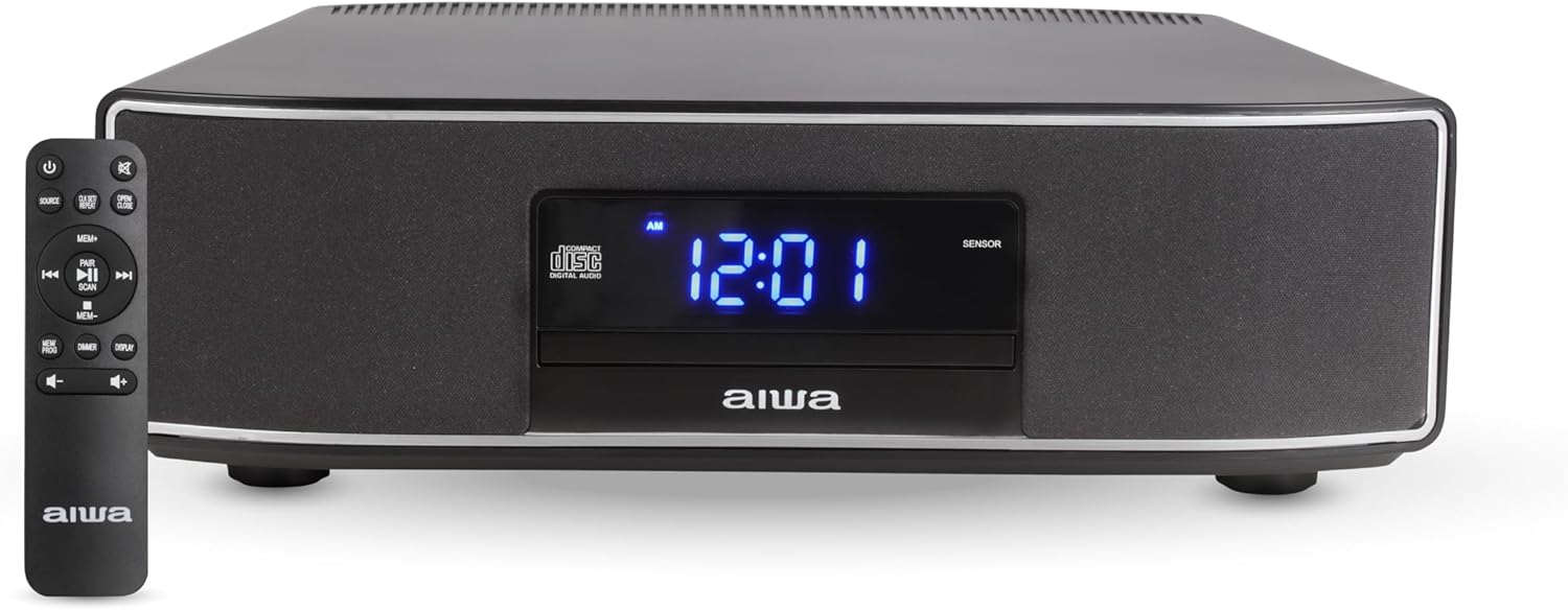 AIWA Exos Home Speaker Review – 30W RMS CD Bluetooth Stereo System ...