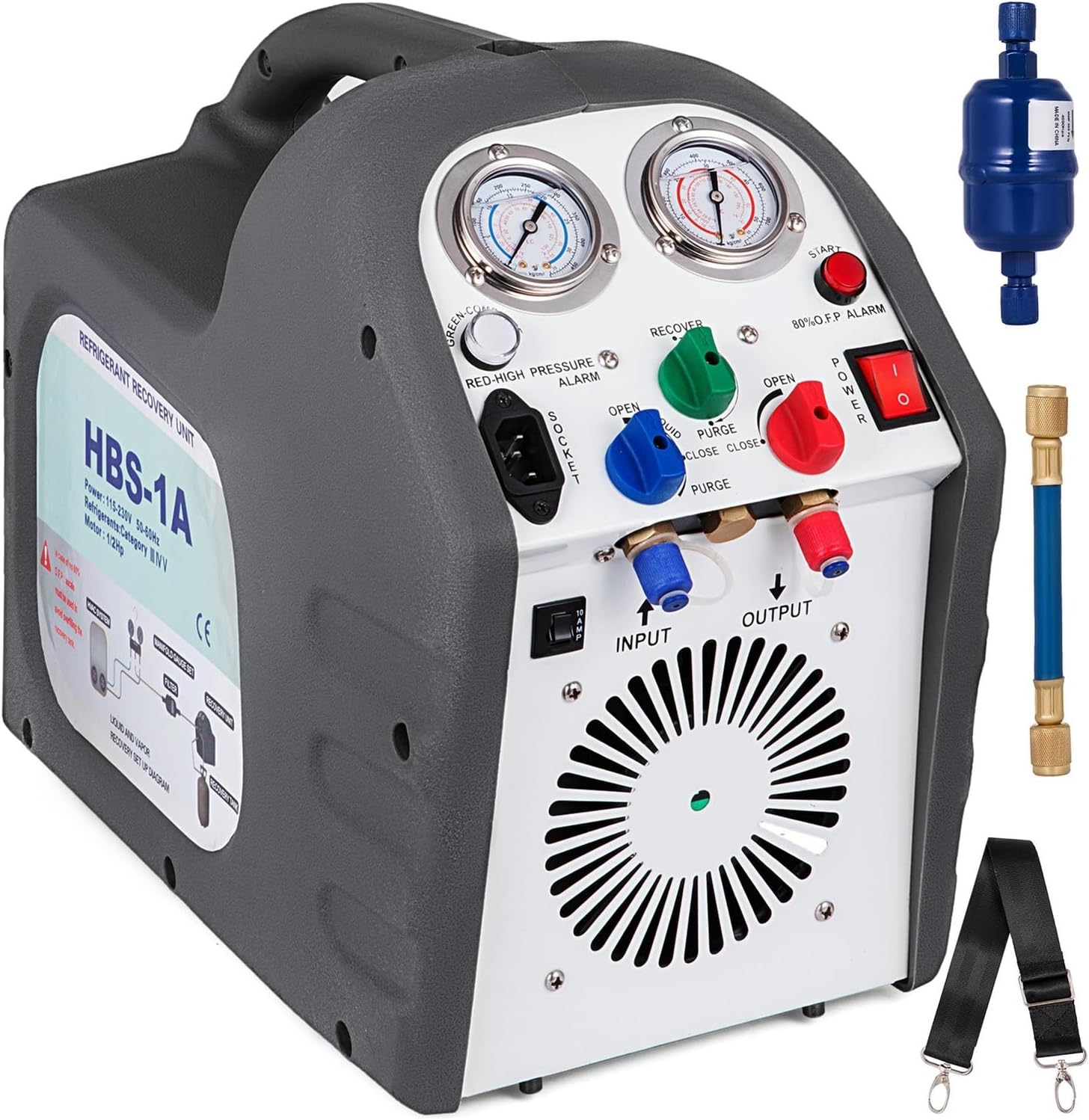 PZPZP Portable Refrigerant Recovery Machine Review HVAC Tool – Invicts ...